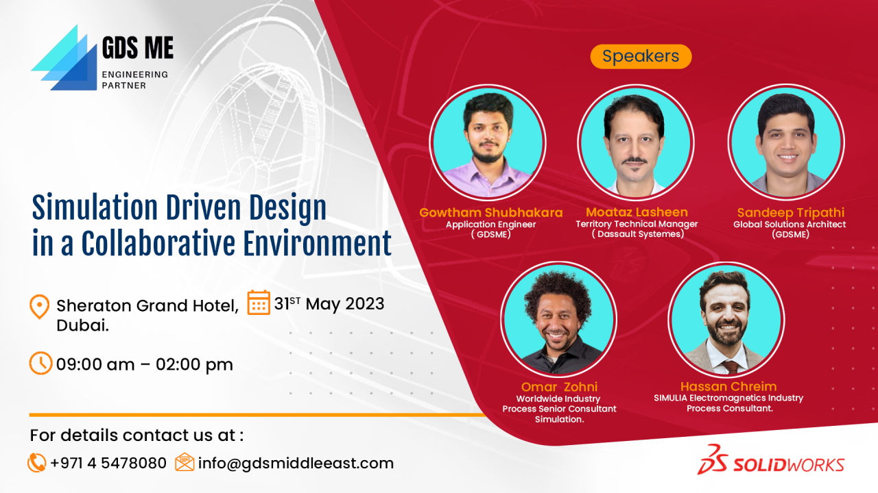 Simulation Driven Design in a Collaborative Environment, UAE - GDS ... Simulation Driven Design in a Collaborative Environment, UAE - GDS ...