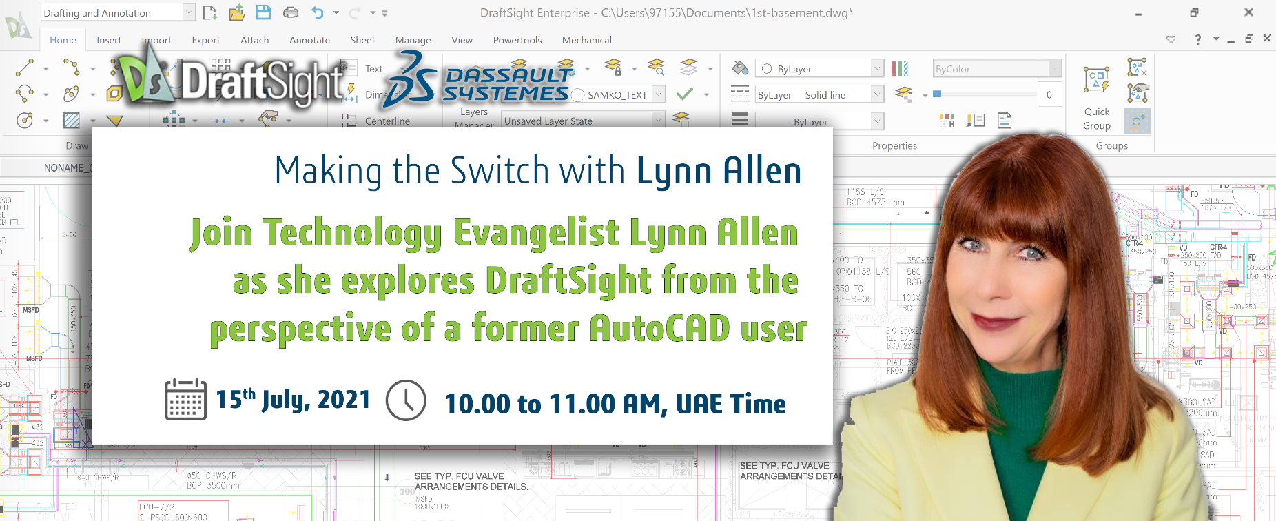 Draftsight Webinar with Lynn Allen - GDS Middle East